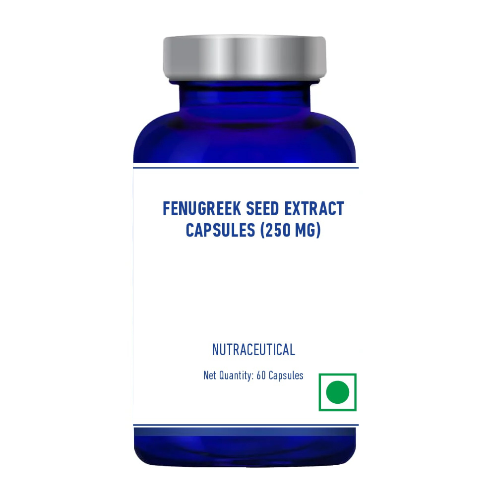 Fenugreek Seed Extract Capsules (Standardized NLT 50% Trigonelline ...